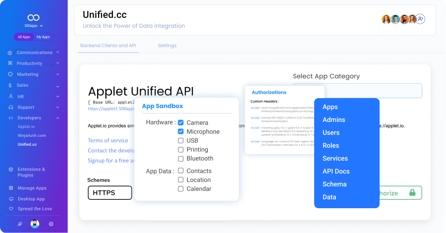 Advanced Security | Unified.cc by 500apps