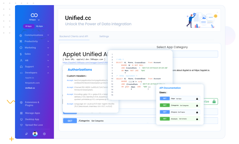 Unified API Platform Pricing | Unified.cc by 500apps